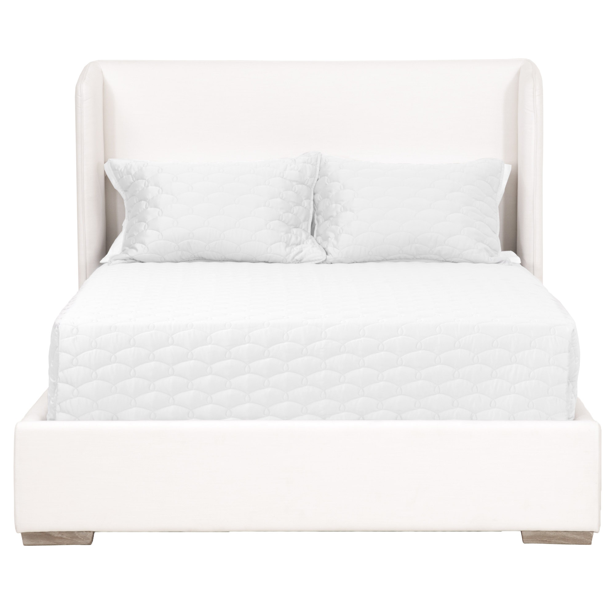 Upholstered standard king bed store